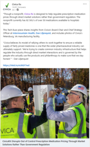 History | Civica Rx | Timeline-2023